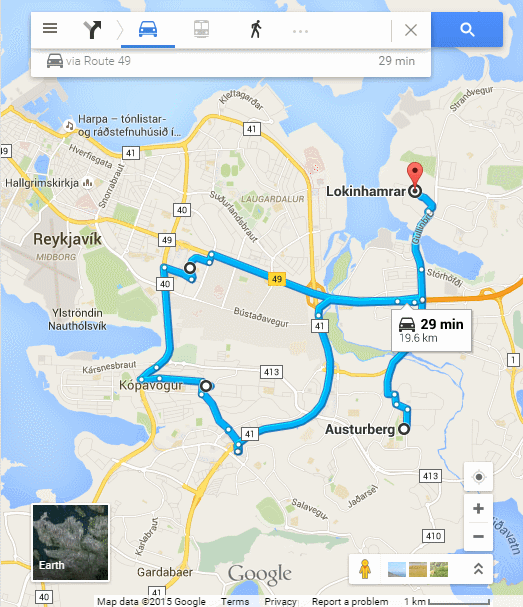 Converting Google Maps Directions To GPX Data